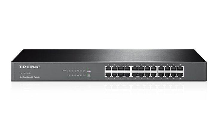 TP-Link TL-SG1024 24-Port Gigabit Switch HUB (รับประกันLimited Lifetime ...
