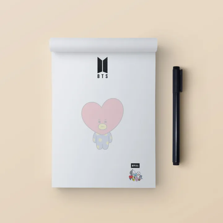 BTS NOTEPAD (60PAGES) | Lazada PH