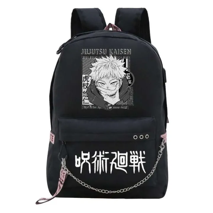 Anime Jujutsu Kaisen Girls School Bags Gojo Satoru Anime Cosplay Women ...