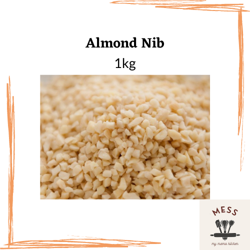 USA Raw Almond Nibs / Badam Cincang (1kg) | Lazada