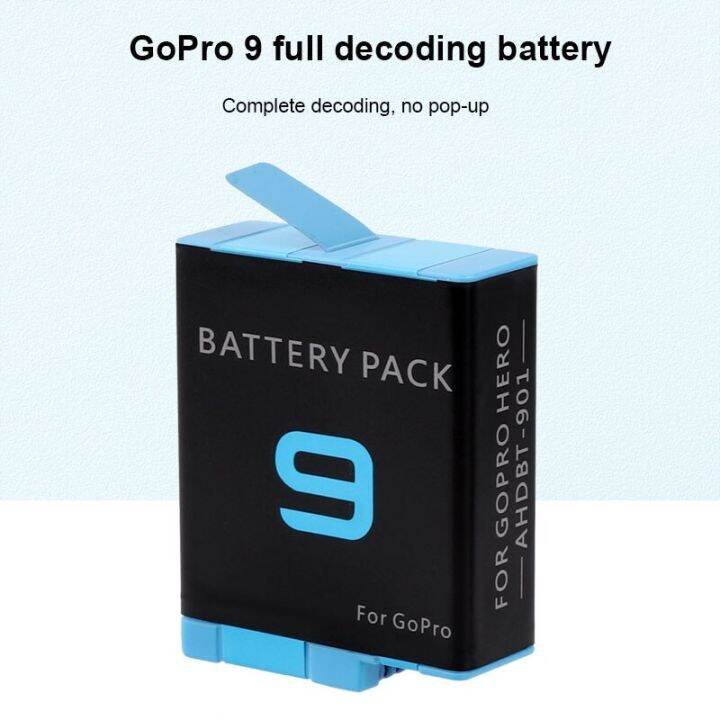 BATTERY Gopro hero 9 1720 Mah (1224) | Lazada.co.th