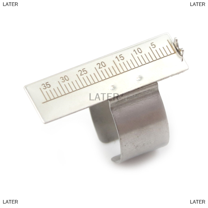 LATER Metal Endo Gauge Finger Rulers Span Measure Endodontic Dental ...