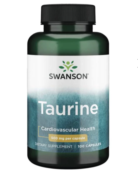 SWANSON TAURINE 500 MG 60 with Ajipure Pharma Grade /100 CAPS | Lazada PH