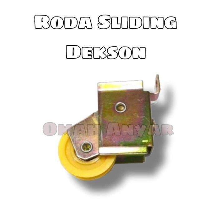 Roda Sliding Pintu Geser Aluminium RSD Besar Dekson ASLI | Lazada Indonesia