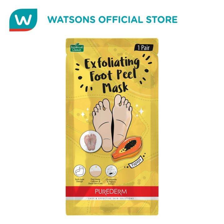Purederm Exfoliating Foot Mask 1 Pair | Lazada PH