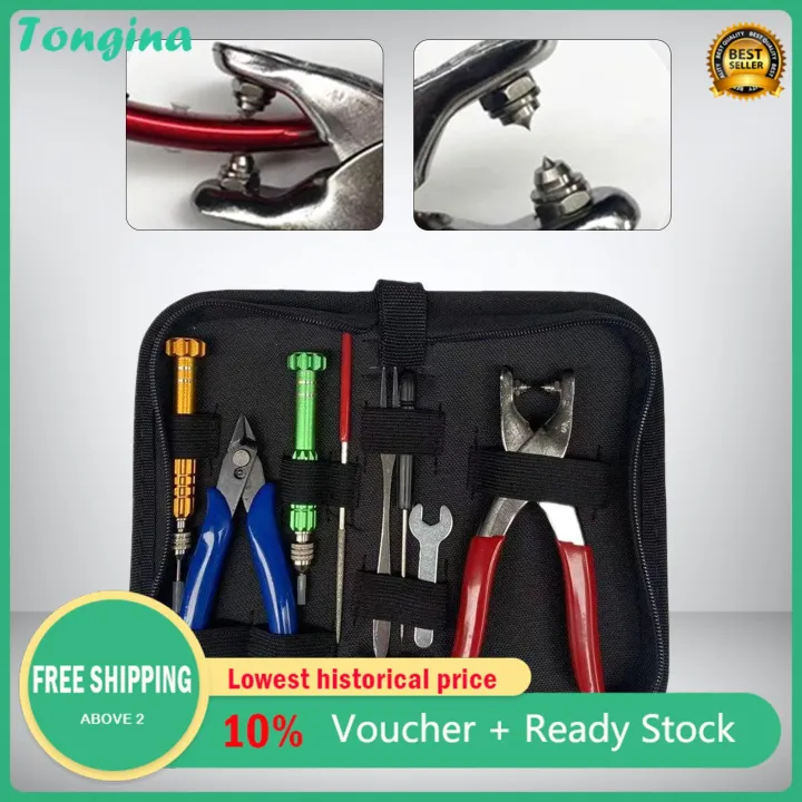 tongina Starting Stringing Clamp Tool Kit, String Cutter Stringing ...