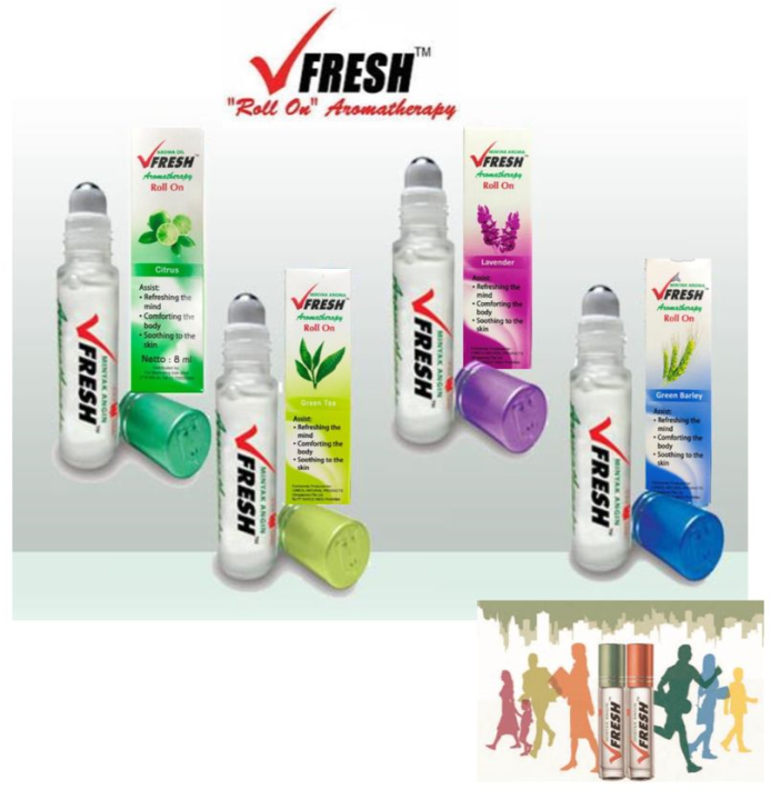 VFresh Aromatherapy Roll On Series 8ml | Lazada