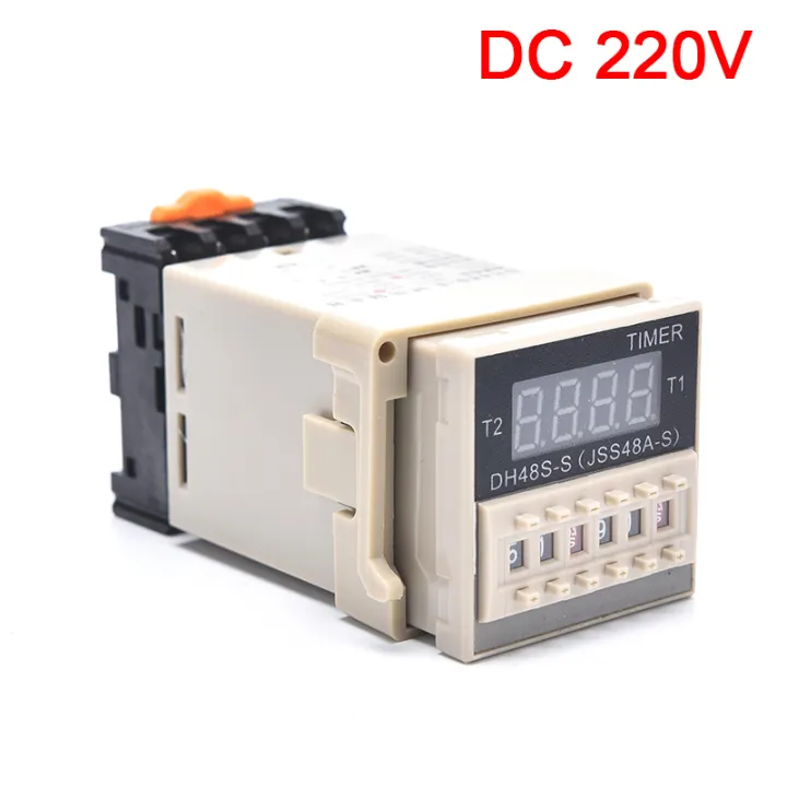 DH48S-S Repeat Cycle SPDT Programmable Timer Time Switch Relay with ...