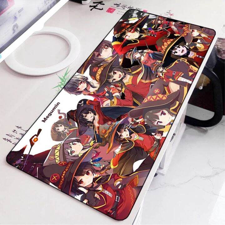 Konosuba Megumin Anime Mouse Pad Gaming Deskmat Mousepad Gamer Pc ...