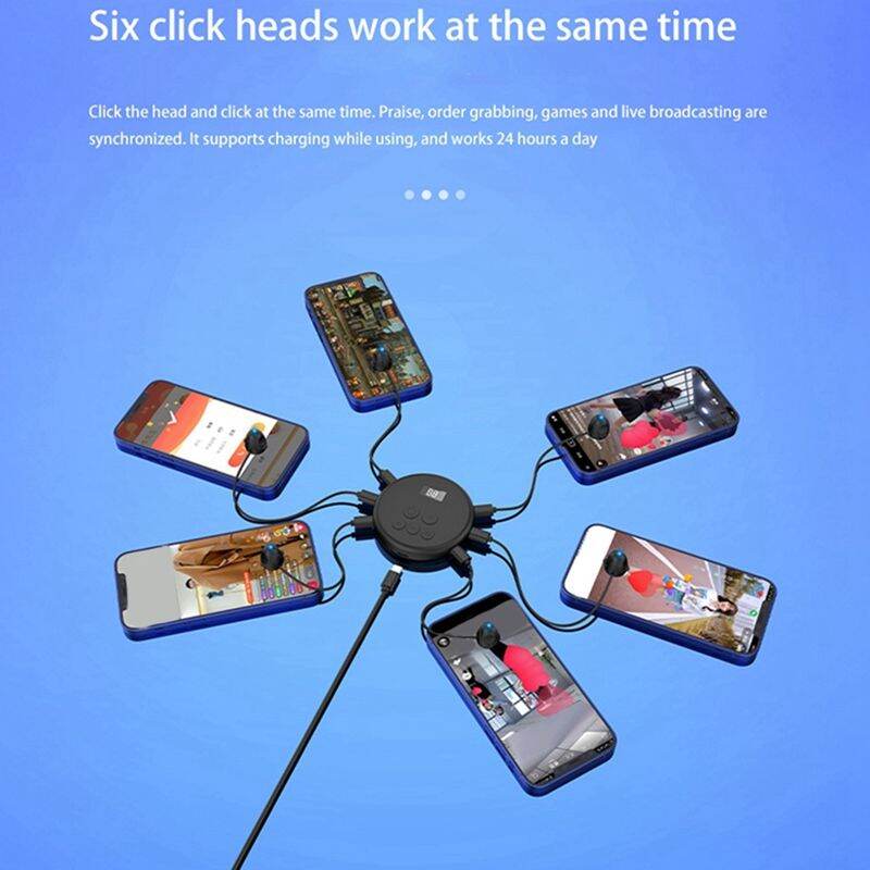 Screen Auto Clicker Device Physical Simulation Finger Click Game ...