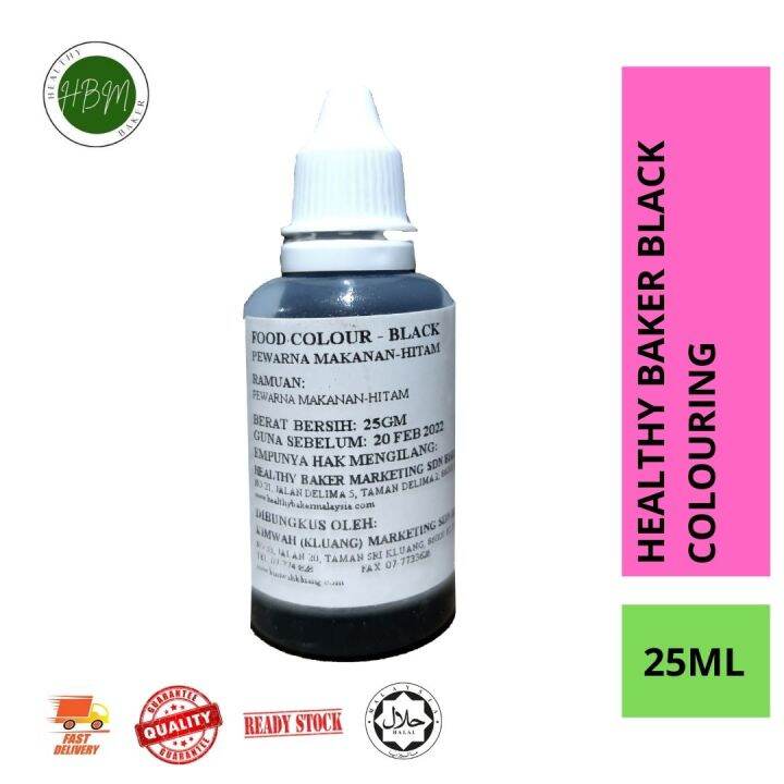 Ready Stock Coloring Oil Based 25ml / Repacked / Food Grade / Halal ...