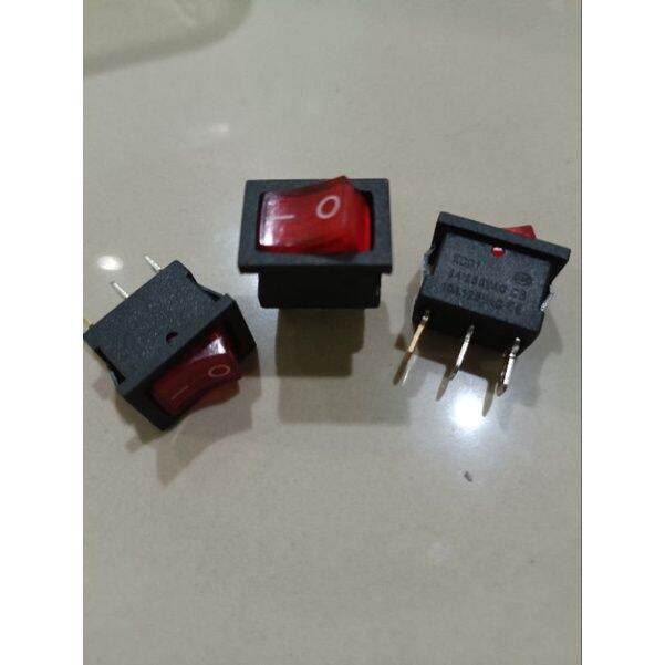 Saklar On Off Rocker Switch Kecil 2 pin dan 3 pin | Lazada Indonesia
