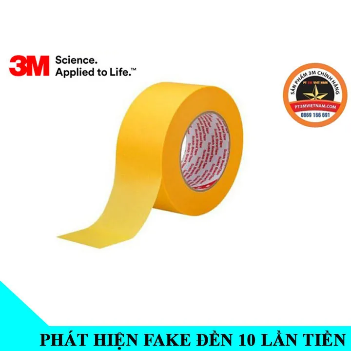 Băng keo giấy cao cấp 3M 244 masking tape | Lazada.vn