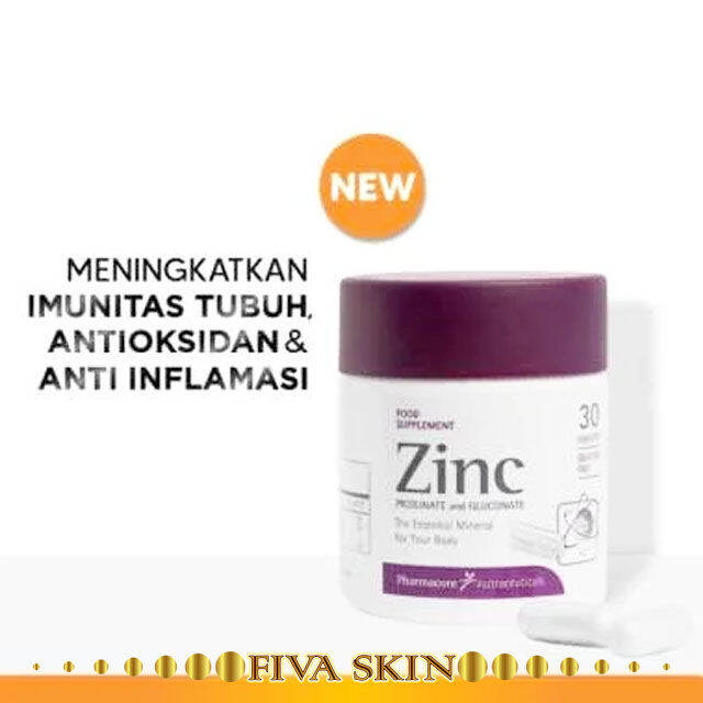 DERMA XP ZINC SUPLEMEN IMUN TUBUH, ANTI OKSIDAN & ANTI INFLAMASI ...