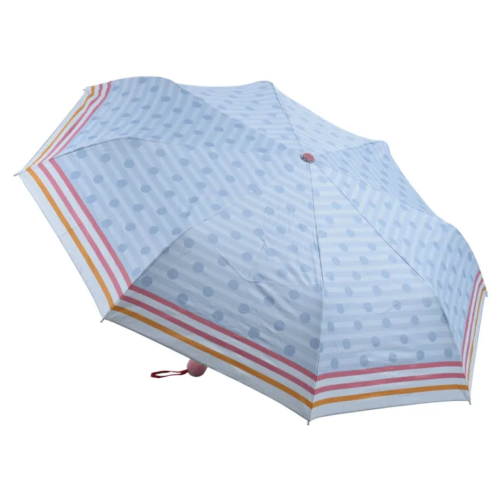 Fibrella UV Block Plus Manual Umbrella F00412 (Dots & Strips Pattern ...