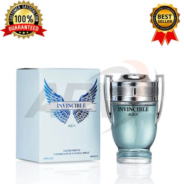 Invincible Aqua EDP Perfume For Men 100Ml (Ready Stock) Special Price ...