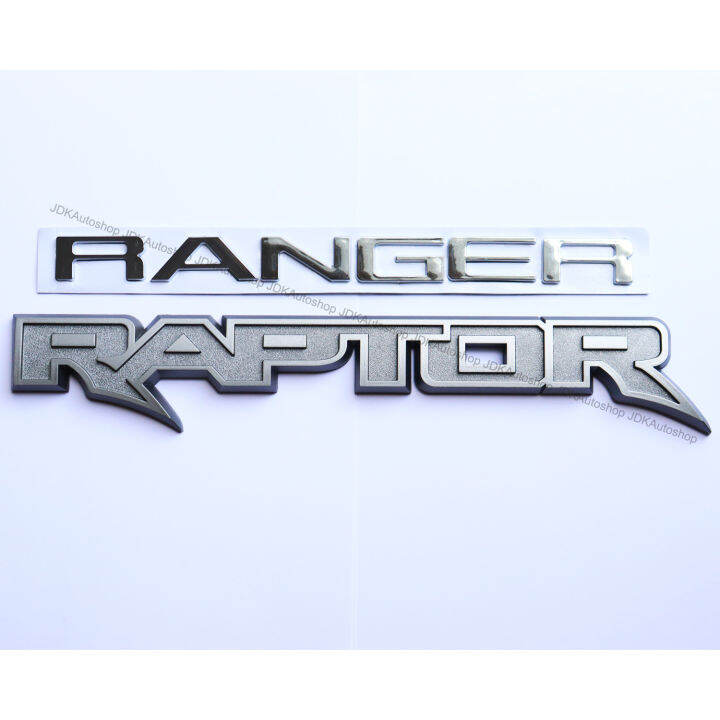 2 ชิ้น โลโก้ RANGER RAPTOR สำหรับ RANGER ติดฝากระโปรงหน้า RAPTOR ติดฝา ...