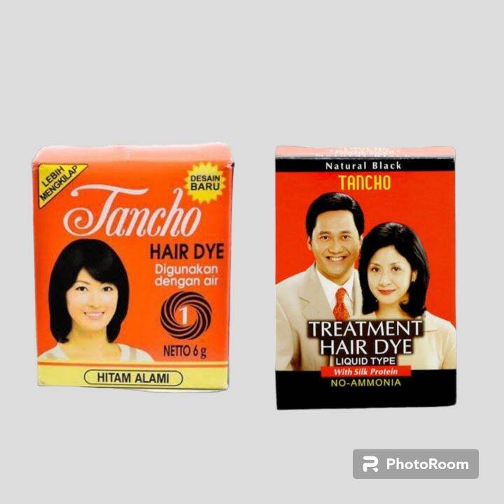 TANCHO Treatment Hair Dye Cair dan Bubuk | Lazada Indonesia