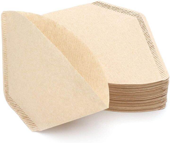 70pcs for 4-7 cups Daiso Coffee Filter Paper Brown Paper Unbleached ...