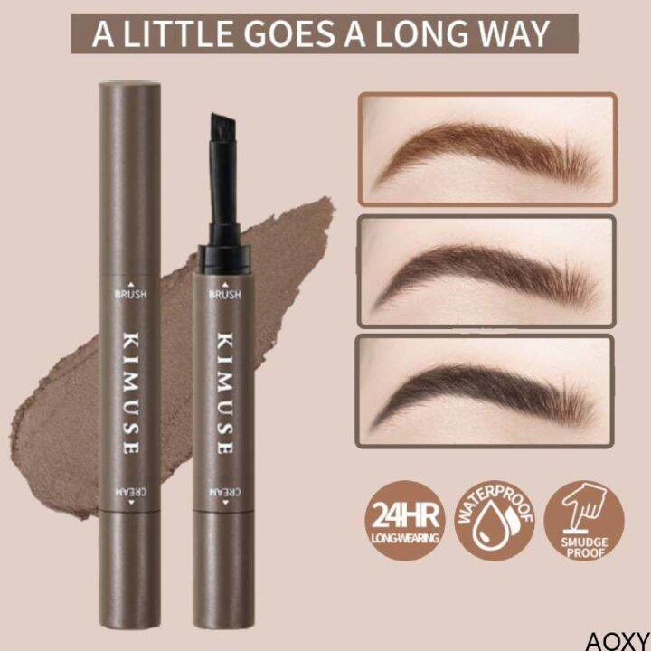 KIMUSE Eyebrow Cream Eyebrow Balm 顺滑持色眉膏【AOXY】 | Lazada PH