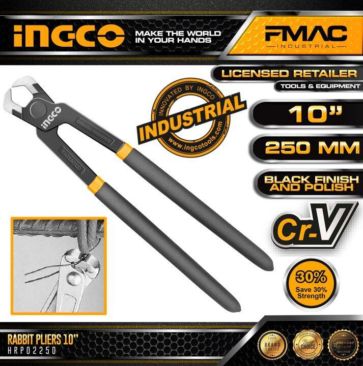 INGCO Rabbit Pliers 10” HRP02250 FMAC⭐⭐⭐⭐⭐ | Lazada PH