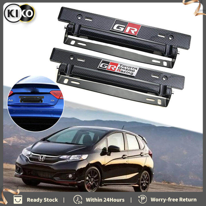Universal Car Tilting Plate Holder 3D Emblem Car License Number Plate ...