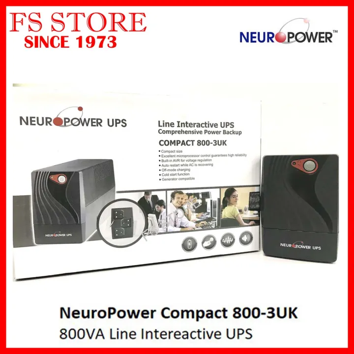 NEUROPOWER COMPACT 800i-3UK UPS | Lazada