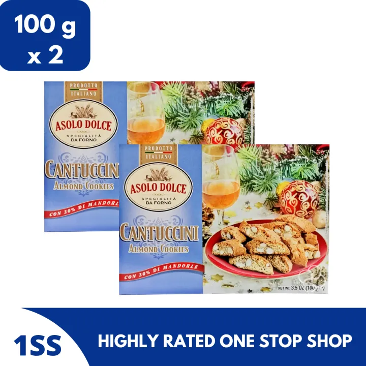Asolo Dolce I Cantuccini Almond Cookies, 100g set of 2 | Lazada PH