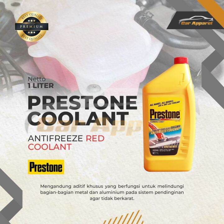 Air Radiator Coolant Prestone Red Antifreeze 1L Original | Lazada Indonesia