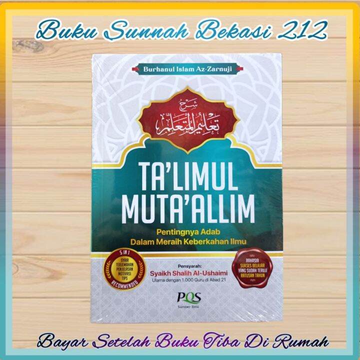 Buku Talim Mutaallim Syarah Syaikh Ushaimi | Lazada Indonesia