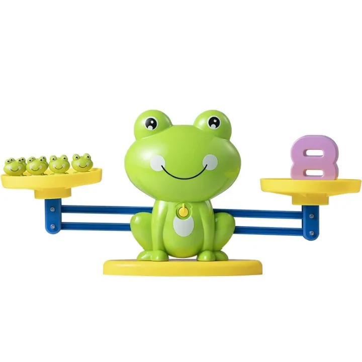 Montessori Math Toy Digital Frog Balance Scale Educational Math ...