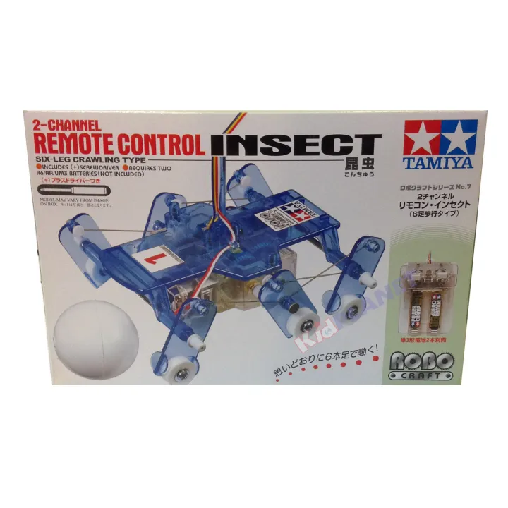 71107 TAMIYA ROBOT ทามิย่า ชุดประกอบหุ่นยนต์แมลง 6 ขาเดินได้ | Lazada.co.th