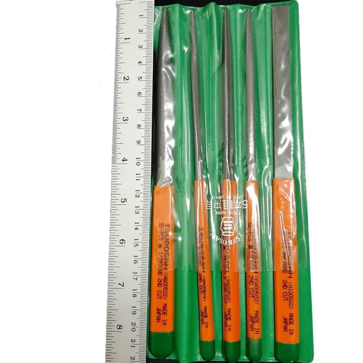 โปรแรง ตะไบชุด TSUBOSAN รุ่น ST-00502 ชุด 5 ชิ้น **ของญี่ปุ่นแท้ ...