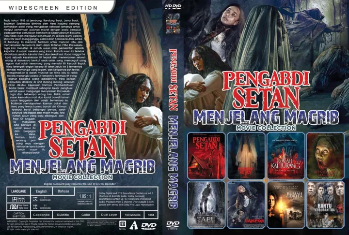 Kaset DVD 8in1 Pengabdi Setan Menjelang Magrib | Lazada Indonesia