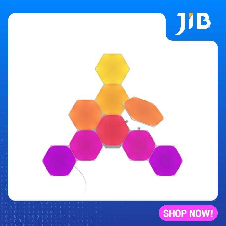 LIGHTING (ระบบแสงสว่าง) NANOLEAF SHAPES HEXAGONS STARTER KIT NL42 ...