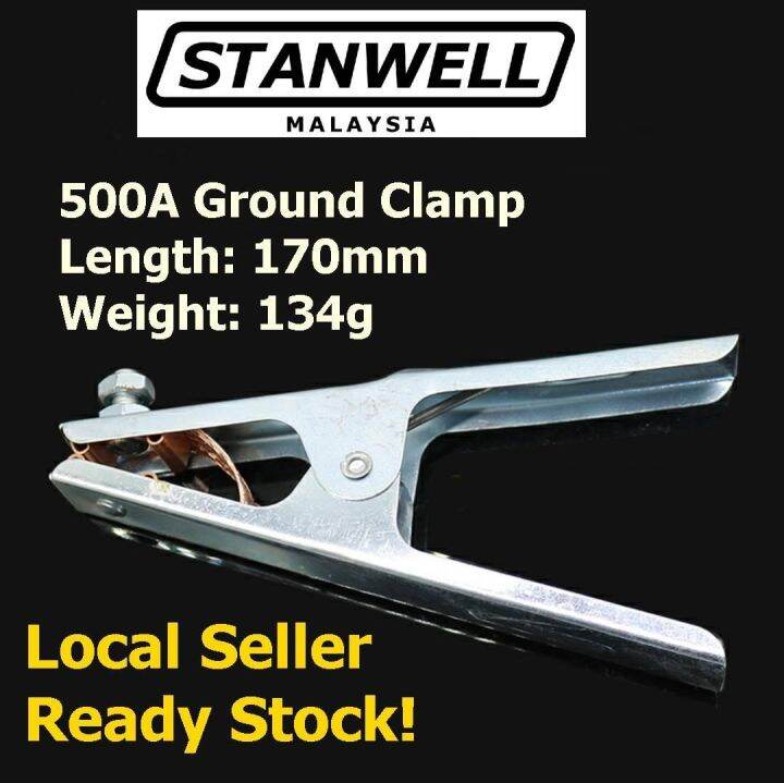 Stanwell 500A Welding Ground Clamp | Lazada