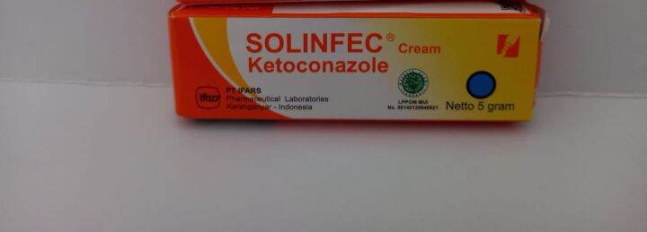Solinfec Cream 5g/Infeksi jamur pada kulit : Tinea Korporis, Tinea ...