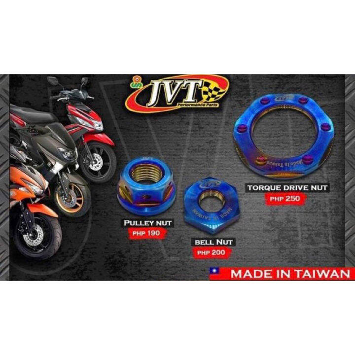 JVT PULLEY NUT CLUTCH BELL NUT NMAX/AEROX/M3/MIO | Lazada PH