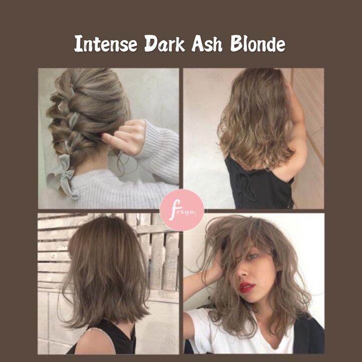 Intense Dark Ash Blonde Permanent Hair Color - 6/11 Bob Keratin | Lazada PH