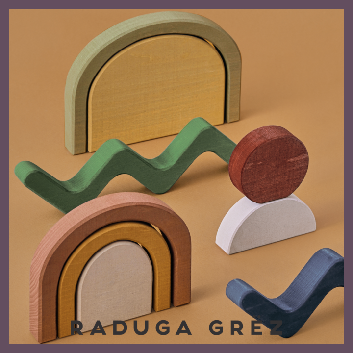 Raduga Grez Shapes Building Blocks | Lazada