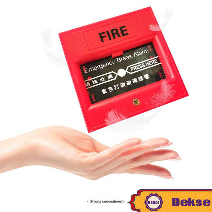 Manual Call Point Fire Alarm Manual Call Point Push Button | Lazada ...