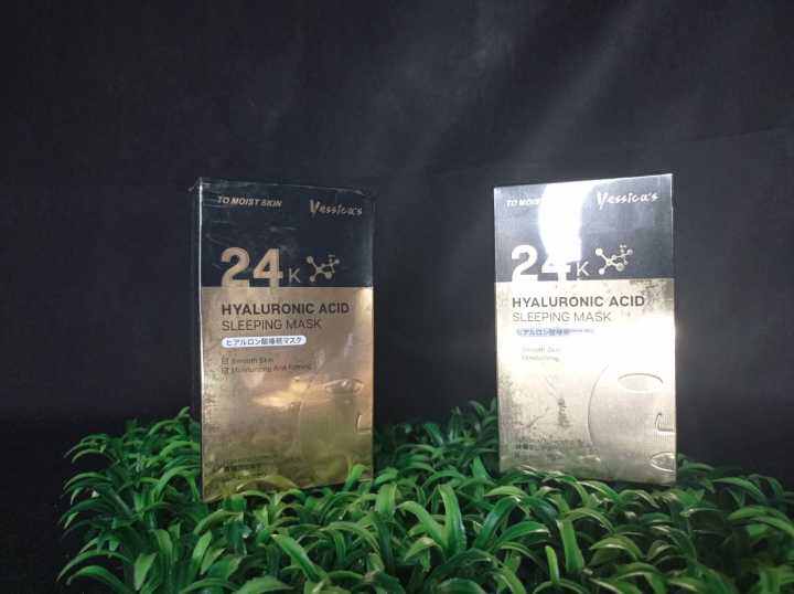 Yessica Sleeping Mask Yessica's 24K Hyaluronic Acid Sleeping Mask ...