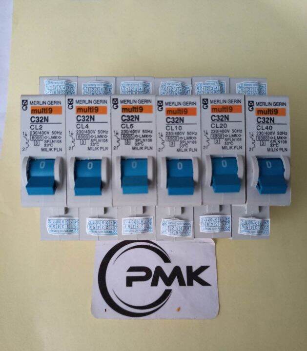 NCB MERLIN GERIN MULTI 9 ,230/400V ,50 Hz SETANDAR PLN KUAT BEBAN BESAR ...