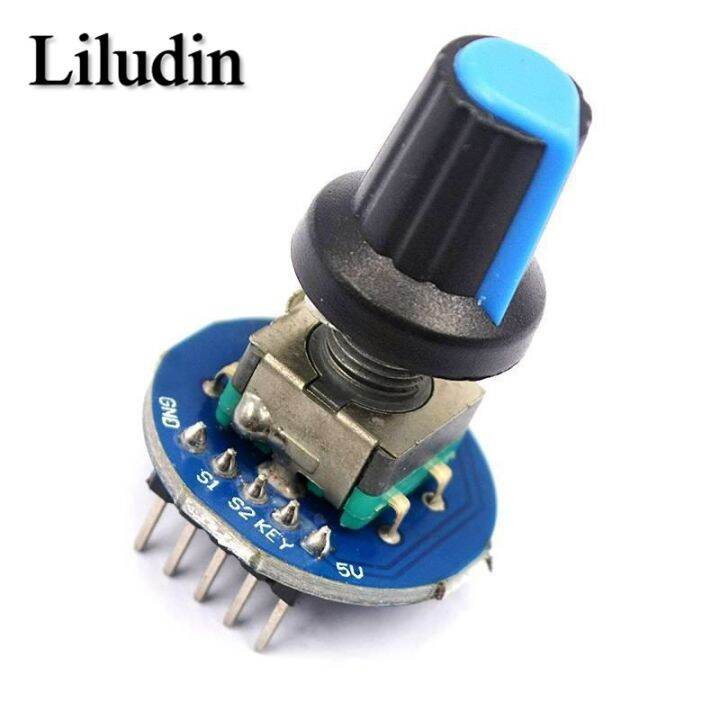 Rotary Encoder Module for Arduino Brick Sensor Development Round Audio ...