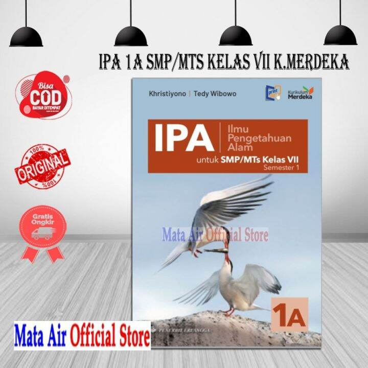 IPA 1A 1B 2A 2B 3A 3B SMP/MTS KELAS 7 8 9 KURIKULUM MERDEKA - ERLANGGA ...