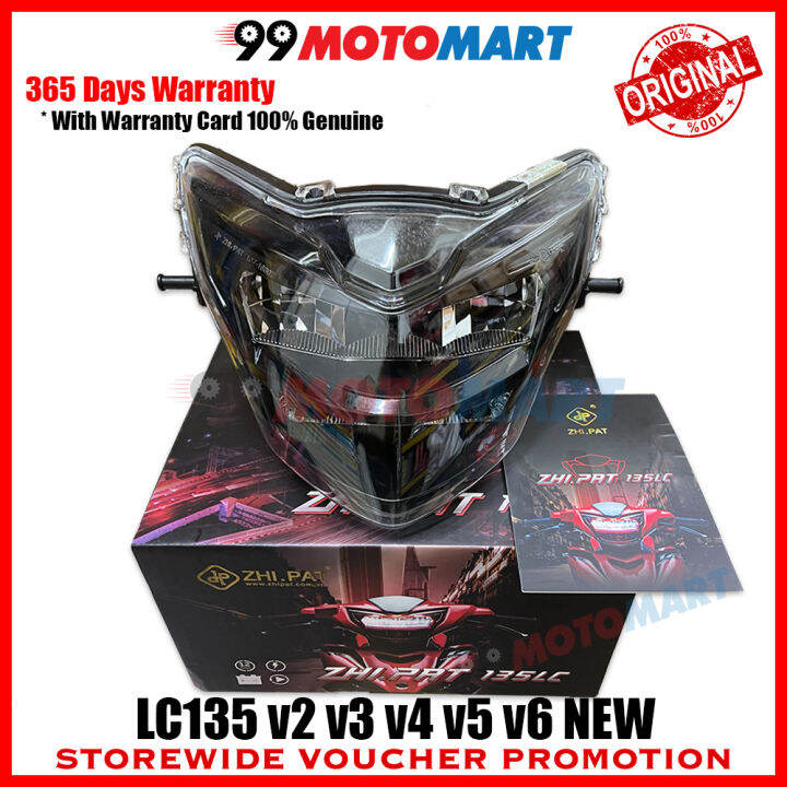 ZHIPAT LC135 Original LC135 V2 v3 v4 v5 V6 LED HEAD LAMP LC 135 ZHI PAT 1 Year Warranty | Lazada