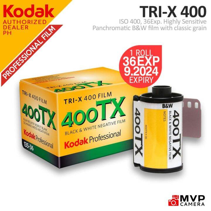 KODAK Tri-X 400 400TX 135 35mm Black and White Negative Film MVP CAMERA ...