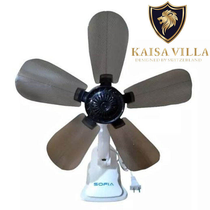 Kaisa MALL Clip Fan - 5 Blades Power Saving Silent Cooler Electric Fan ...