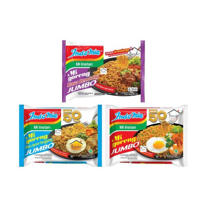 Indomie Jumbo Mie Goreng Berbagai Varian Pilih Rasa | Lazada Indonesia