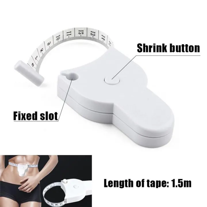 🔝 Original 150cm Ruler Body Measuring Automatic Selftightening Tape ...